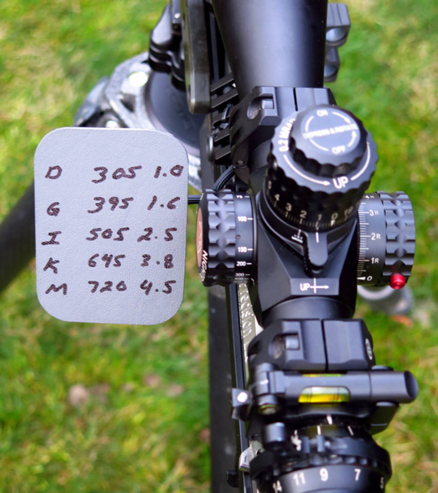 QUICKLY WRITE/ERASE YOUR D.O.P.E. FOR EACH STAGE | NW Ballistics D.O.P ...